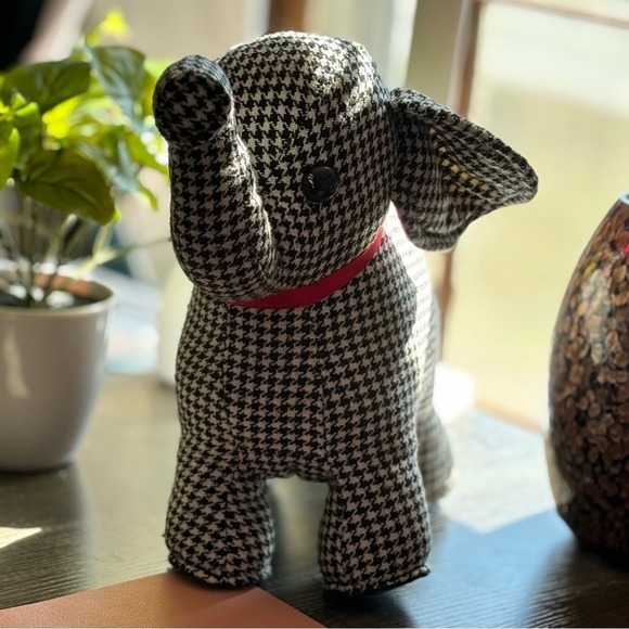 Chelsea | Toys | Chelsea Teddy Bears Black And White Houndstooth ...